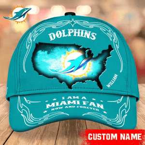 Miami Dolphins Personalized Classic Cap BG881 - AzicoStar