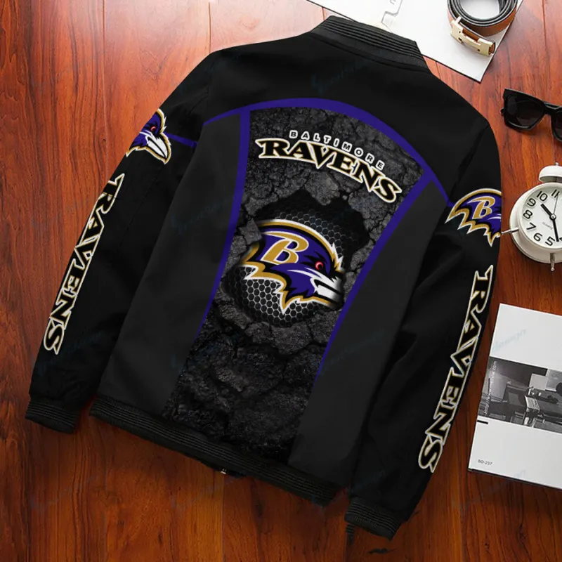 Baltimore Ravens Bomber Jacket BG292 - AzicoStar