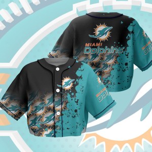 Miami Dolphins Personalized New Denim Jacket S9DJ020 - AzicoStar