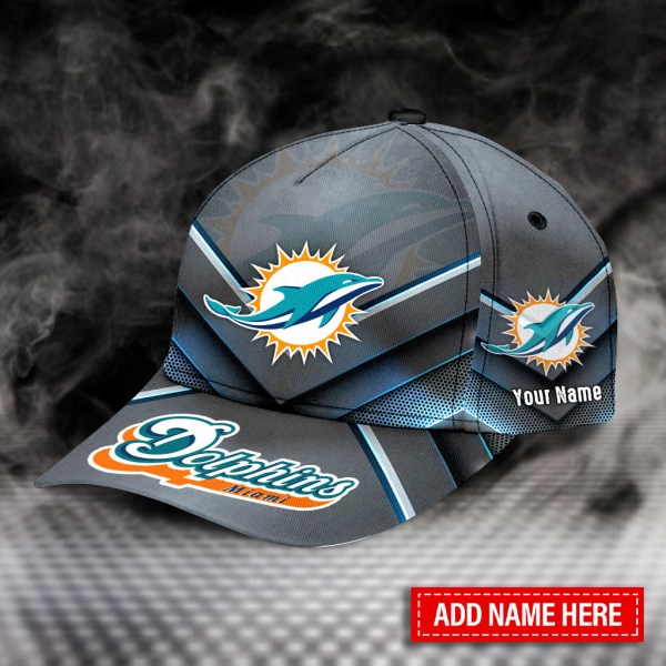 Miami Dolphins Personalized Classic Cap BG833 - AzicoStar