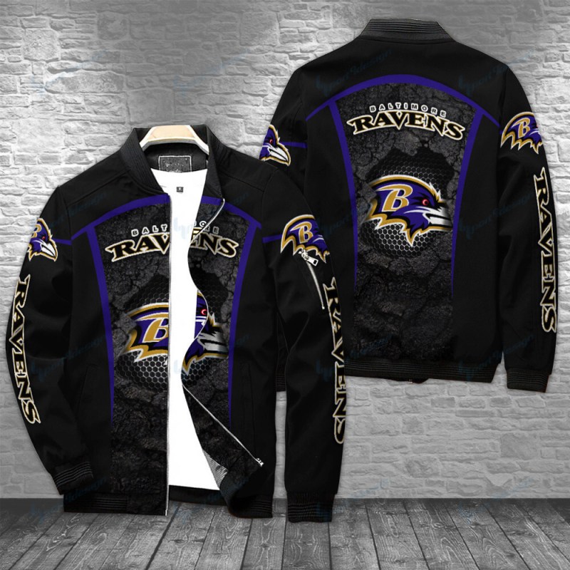 Baltimore Ravens Bomber Jacket BG292 - AzicoStar