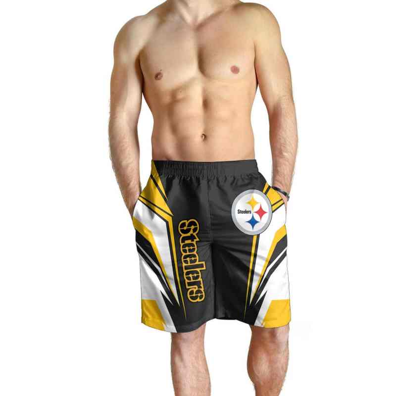 Pittsburgh Steelers Men shorts BG046 - AzicoStar