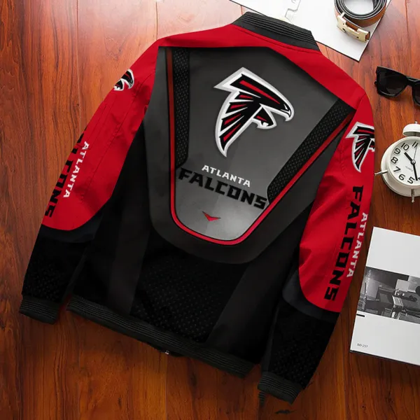 Atlanta Falcons Bomber Jacket BG218 - AzicoStar