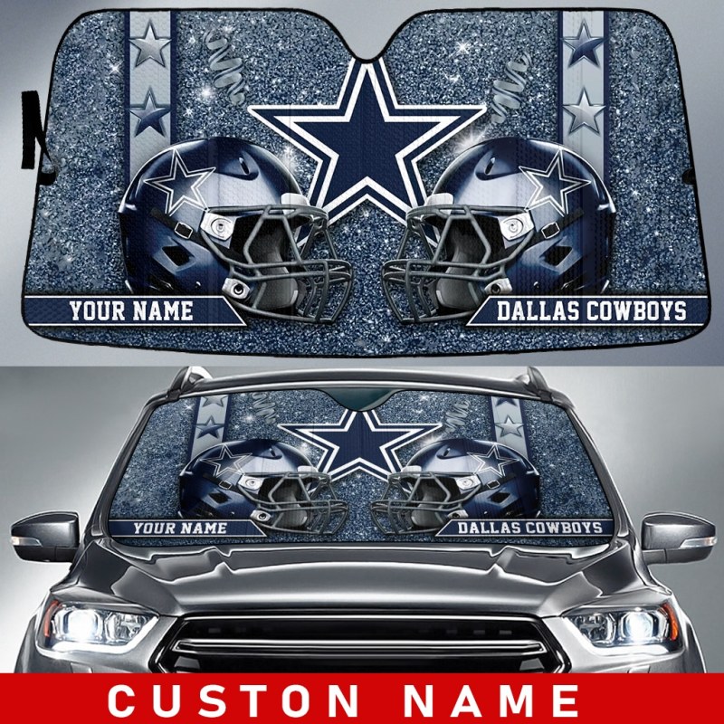 Dallas Cowboys Personalized Auto Sun Shade BG127 - AzicoStar
