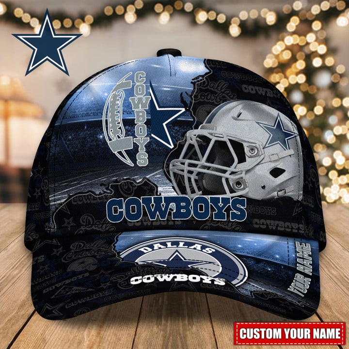 Dallas Cowboys Personalized Classic Cap BB453 - AzicoStar
